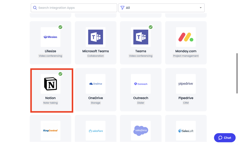 Send automated meeting notes with Notion integration