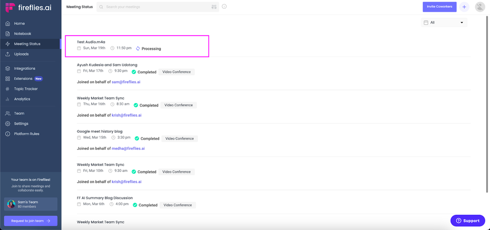 How to Transcribe a Google Meet Recording?