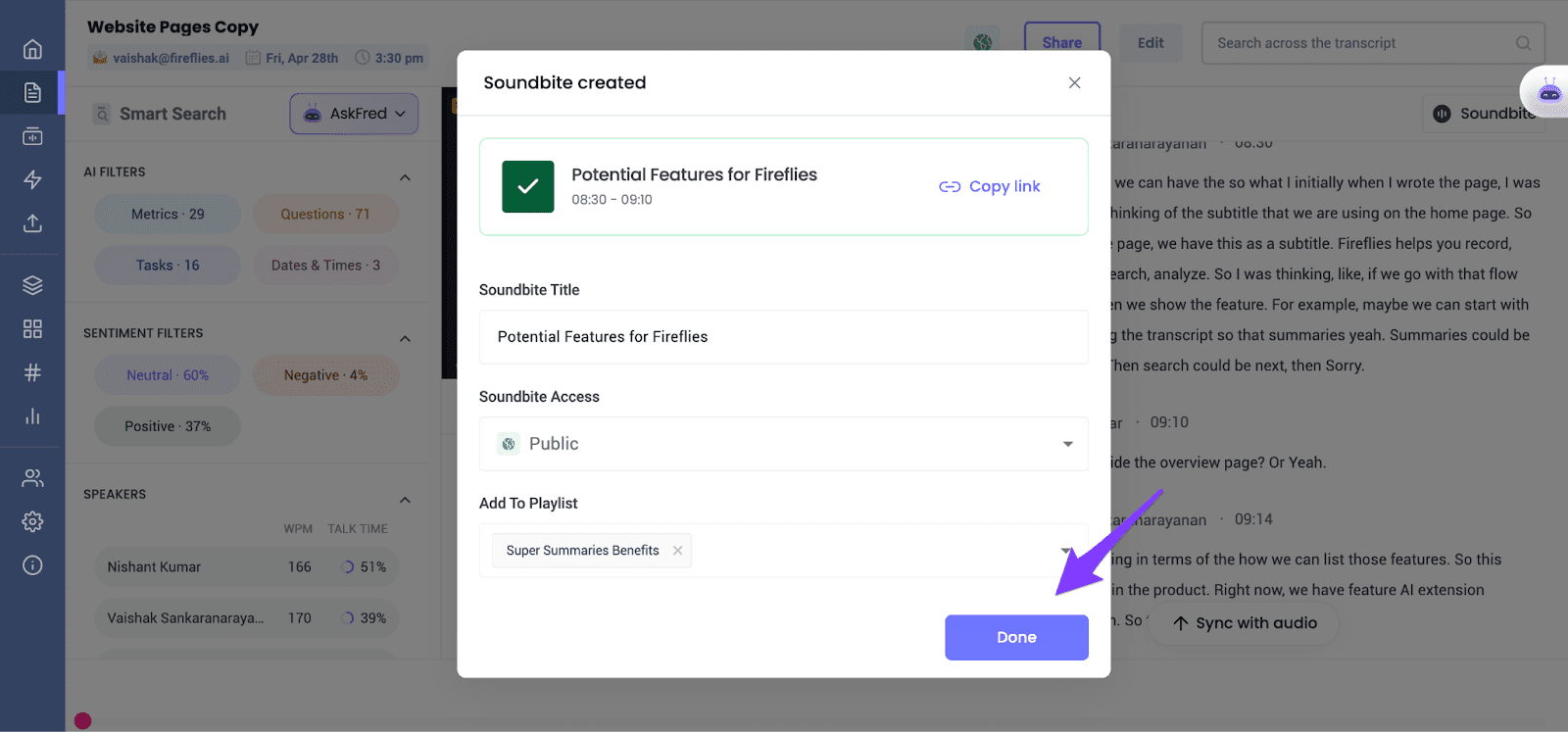 Fireflies Feature Focus: Playlist