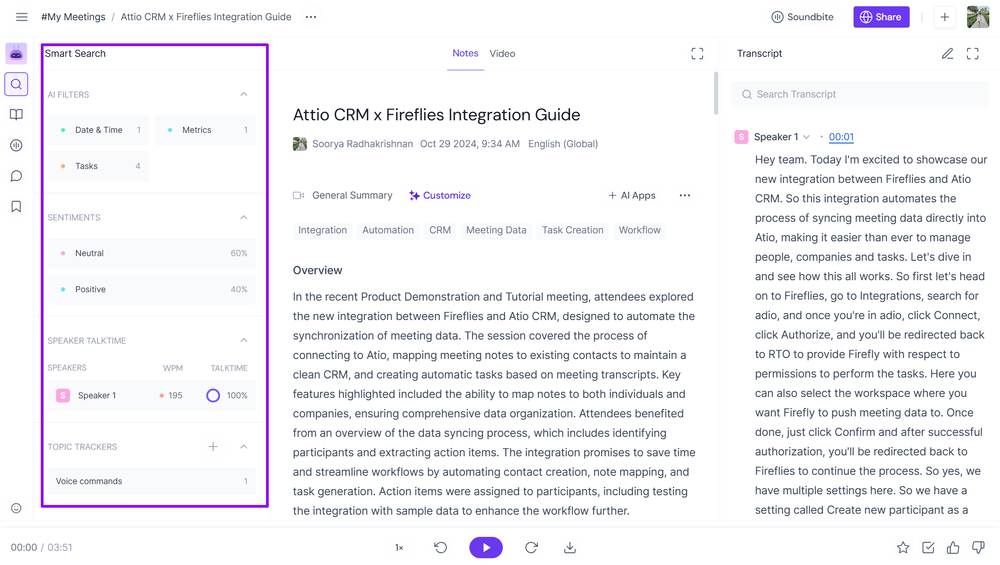 Fireflies Chrome Extension: Get Unlimited Free Transcripts