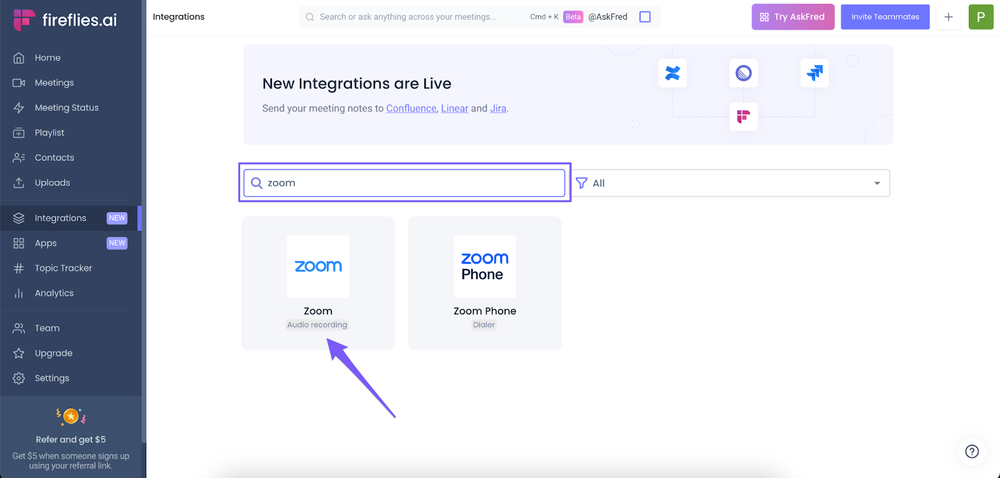 Step-by-step Guide to Set Up Fireflies-Zoom Integration