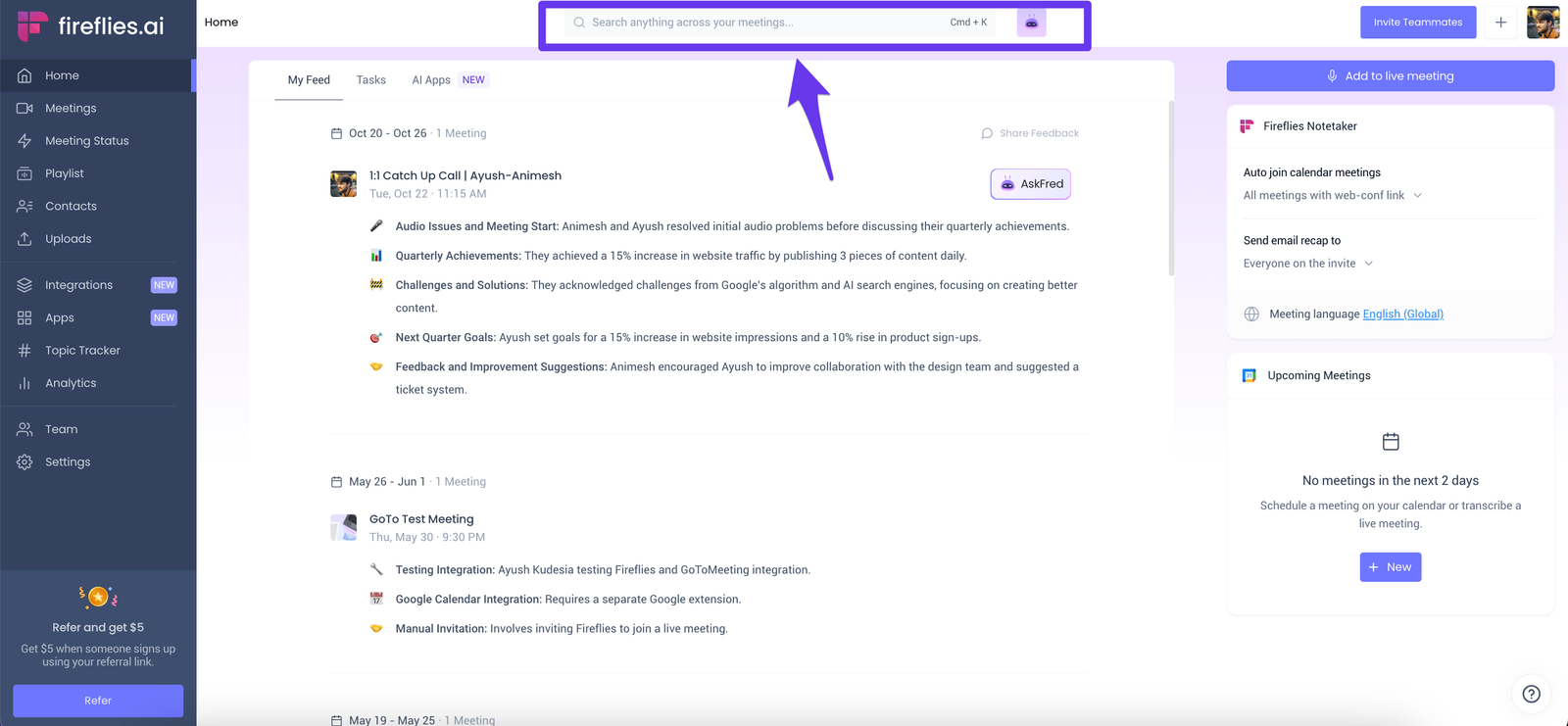 How to View Your Google Meet History