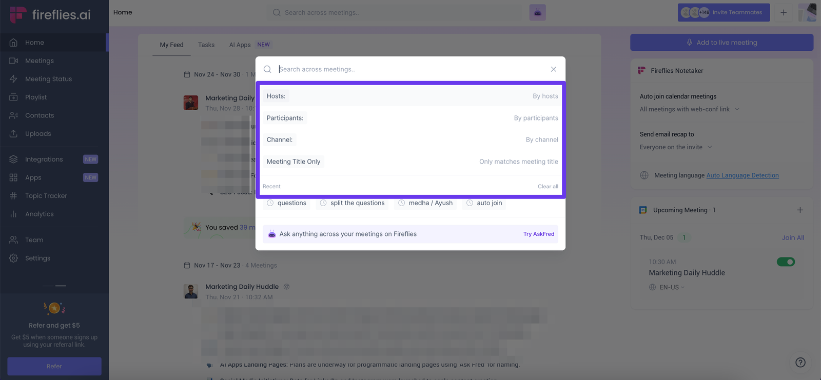 How to View Your Google Meet History