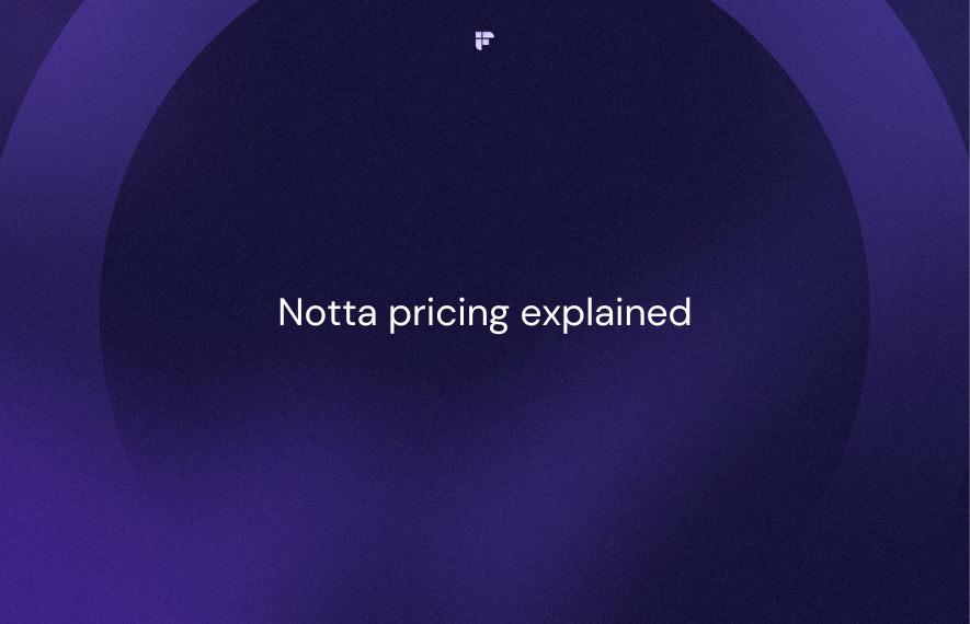 Notta Pricing Explained Notta Pricing Explained