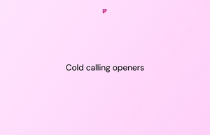 17 best cold call opening lines and why they work