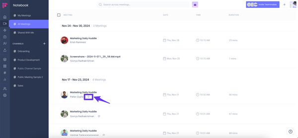 How to View Your Google Meet History