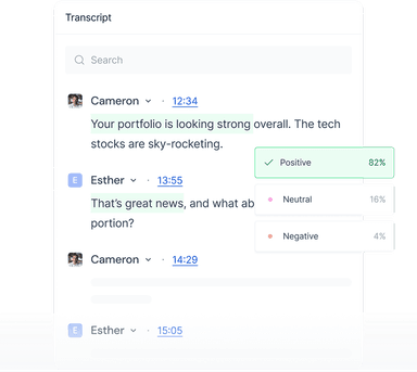 Fireflies.ai Finance Solutions - AI Notetaker
